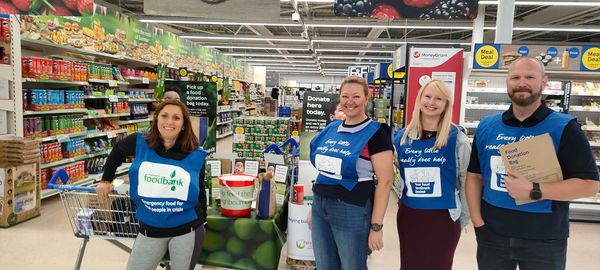 Find us at Tesco | Sutton Foodbank